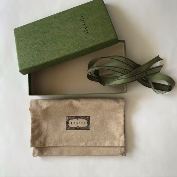Gucci | Other | Authentic Empty Gucci Box With Dust Bag And Ribbon ...